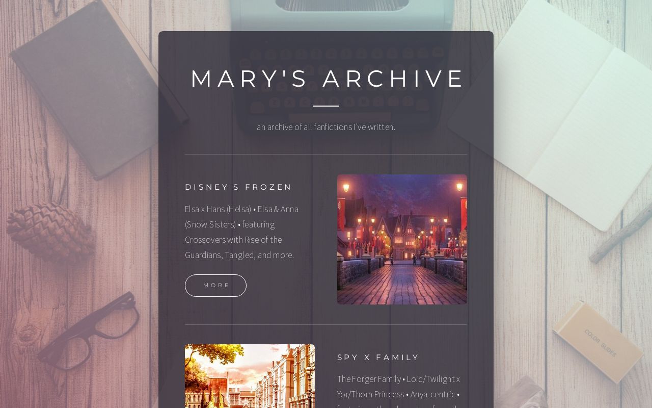 Mary's Archive